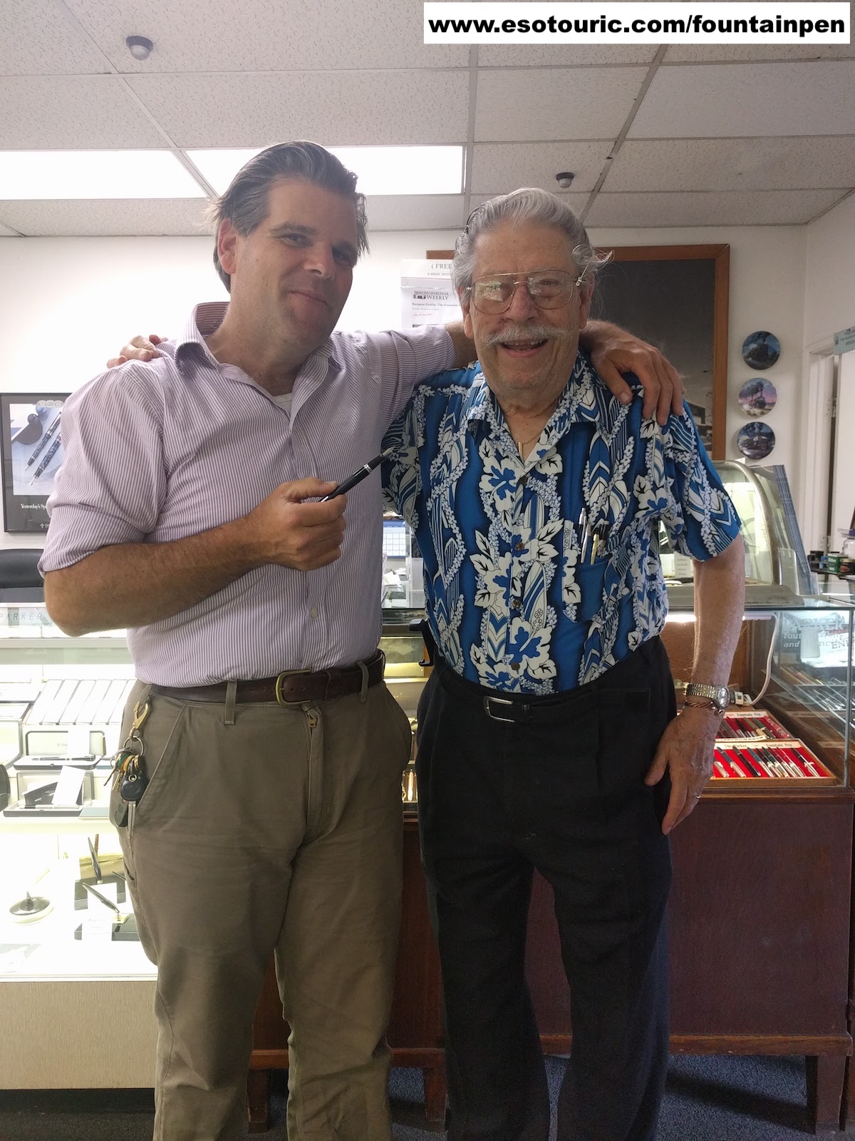 Farewell to Fred Krinke, L.A.’s Fountain Pen King | Esotouric